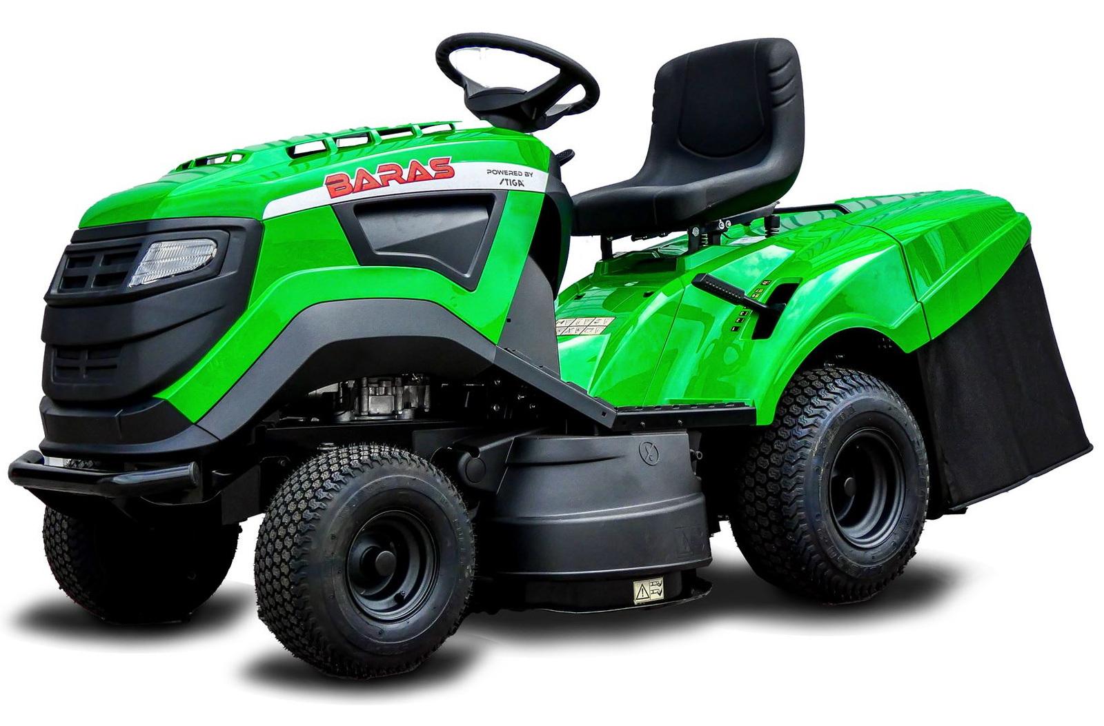 Traktor ogrodowy BARAS 792 B&S Powered by Stiga | Koszenie trawnika ...